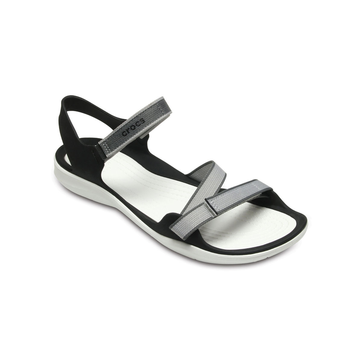 Crocs Grey Swiftwater Women Sandals: Buy Crocs Grey Swiftwater Women ...