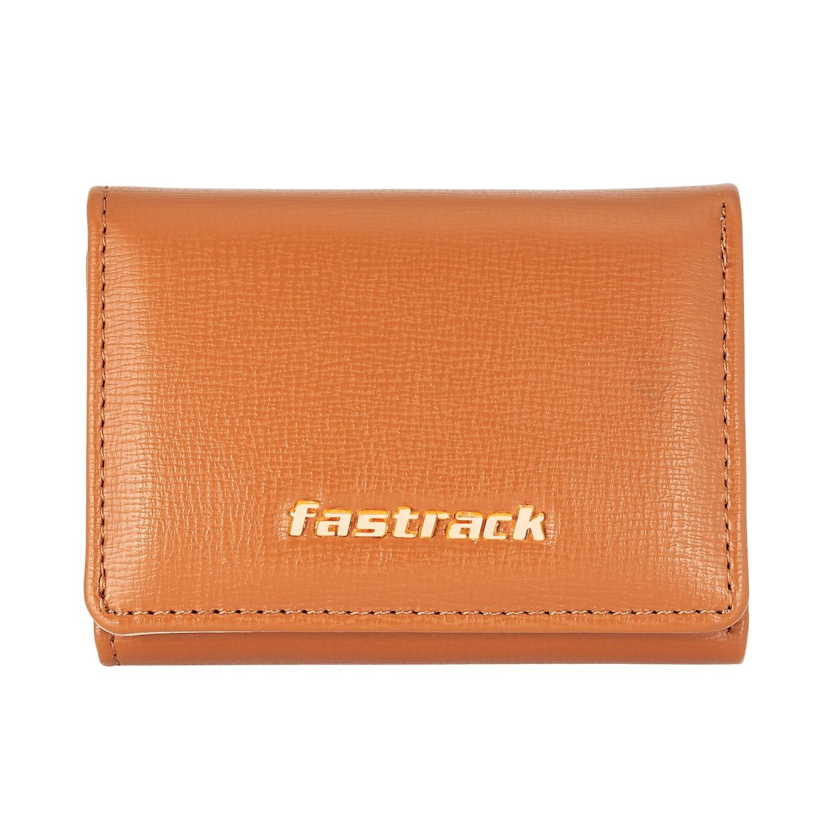 Buy Fastrack Tan Textured Wallet Online
