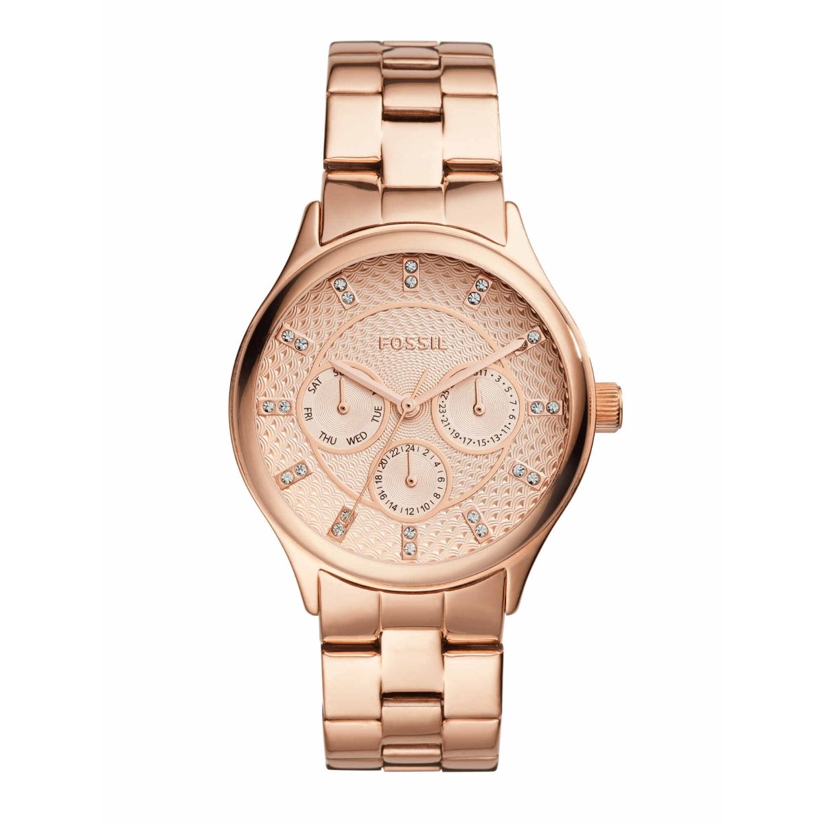 Buy Fossil Modern Sophisticate Rose Gold Strap Casual Watch Bq1561 Online