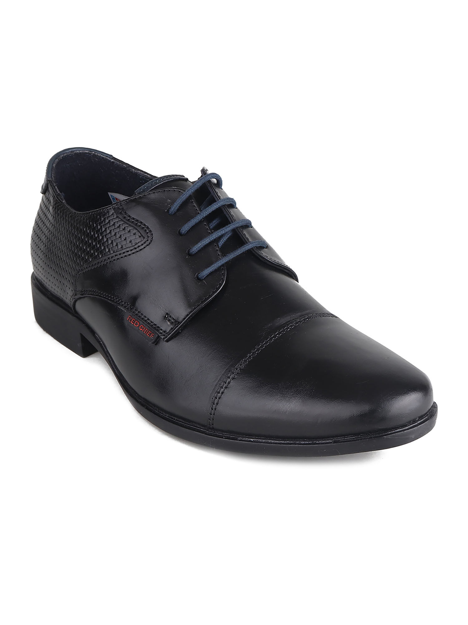 Buy Red Chief Black Leather formal Shoes for Men Online