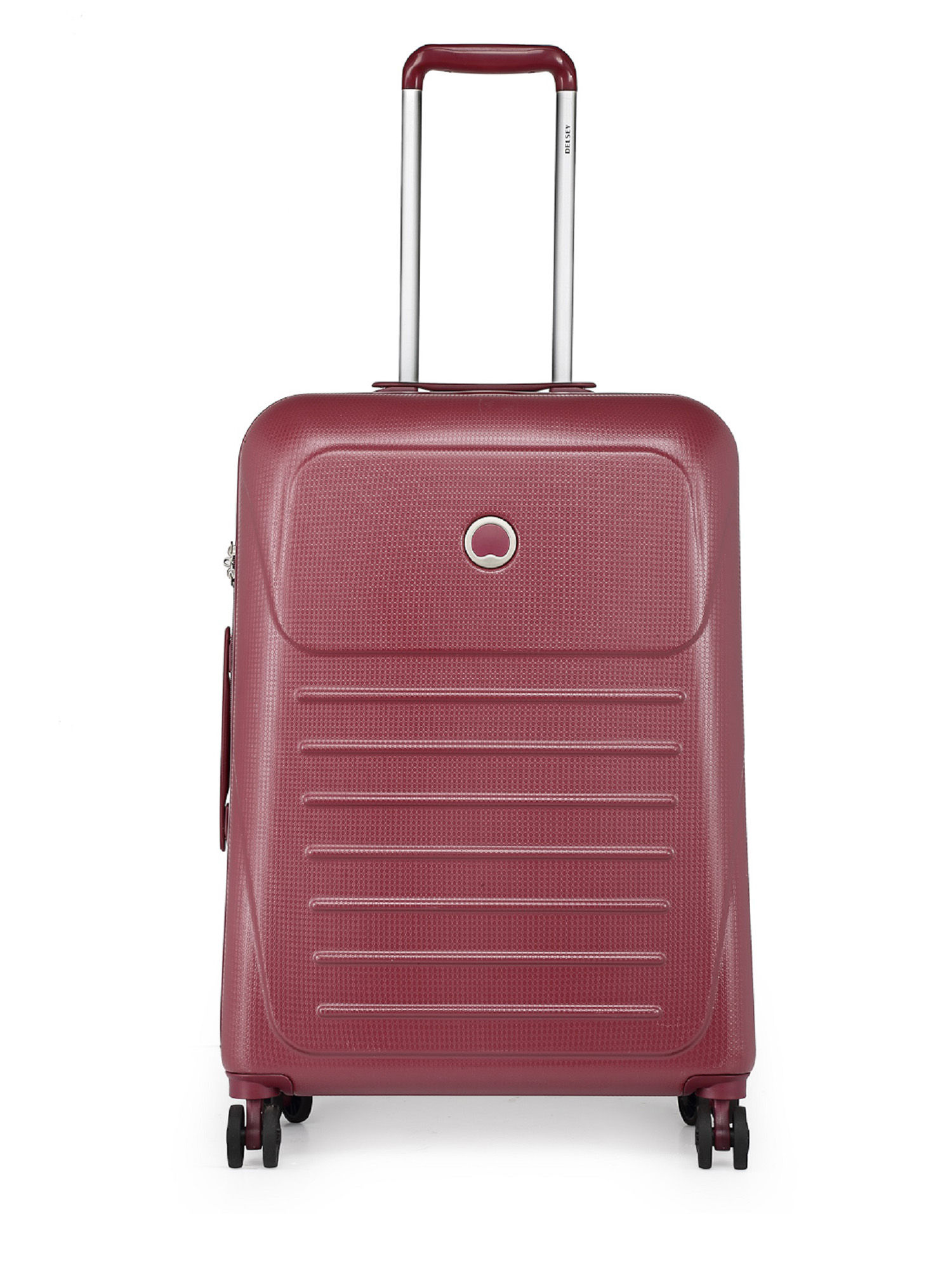Buy Delsey Munia Red 55cm Cabin Suitcase Online
