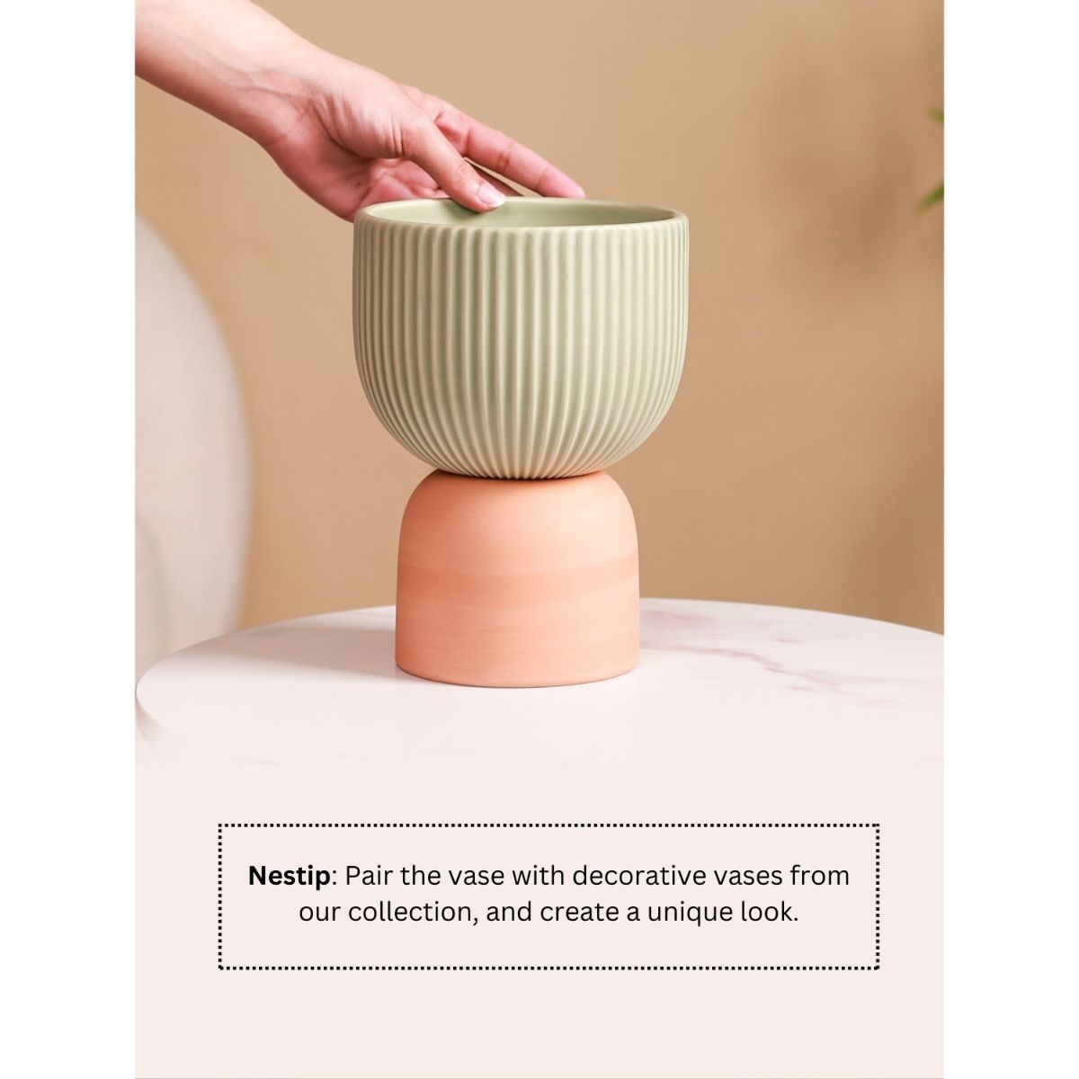Buy Nestasia Earthy Flower Vase Online