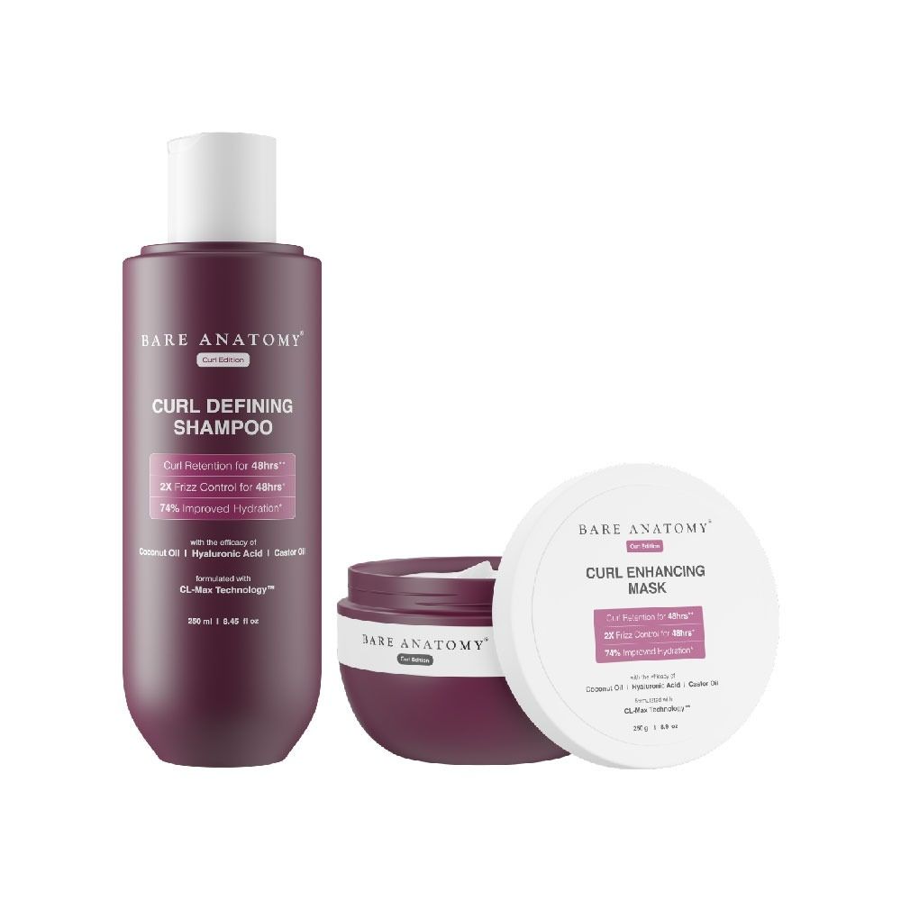 Bare Anatomy Curl Defining Shampoo + Curl Defining Mask: Buy Bare ... Bare Anatomy Curl Defining Shampoo + Curl Defining Mask: Buy Bare ...