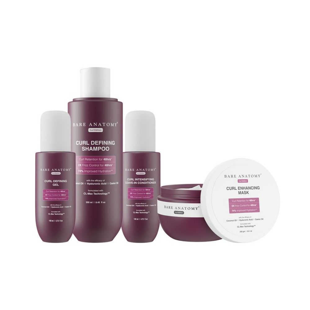 Bare Anatomy Curl Defining Shampoo + Mask + Leave In Conditioner + Gel ... Bare Anatomy Curl Defining Shampoo + Mask + Leave In Conditioner + Gel ...