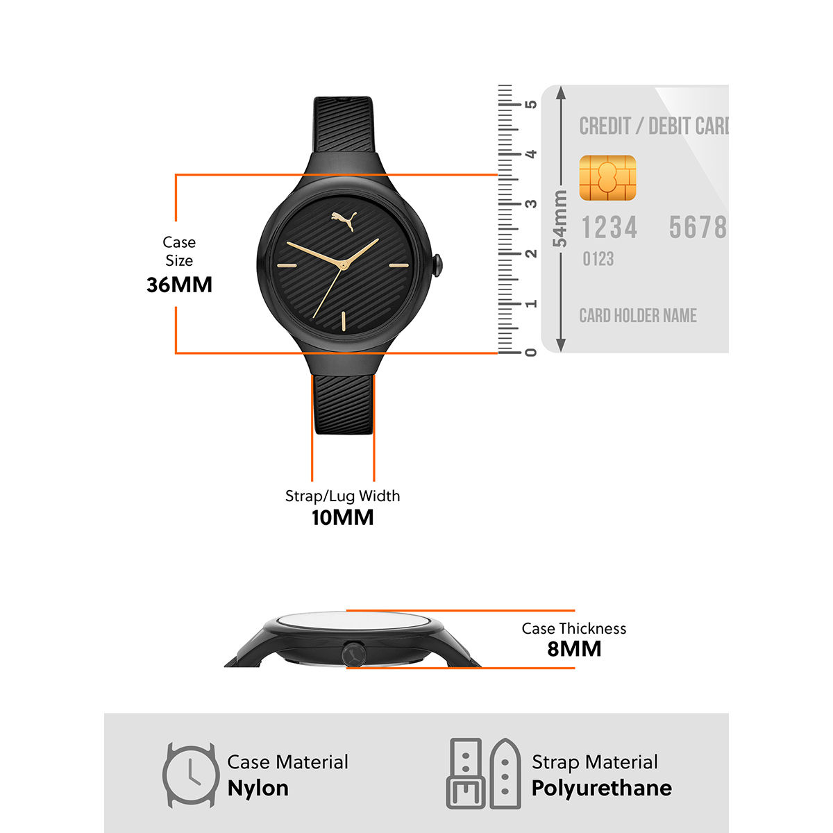 Buy Puma Contour Black Watch P1020 (M) Online