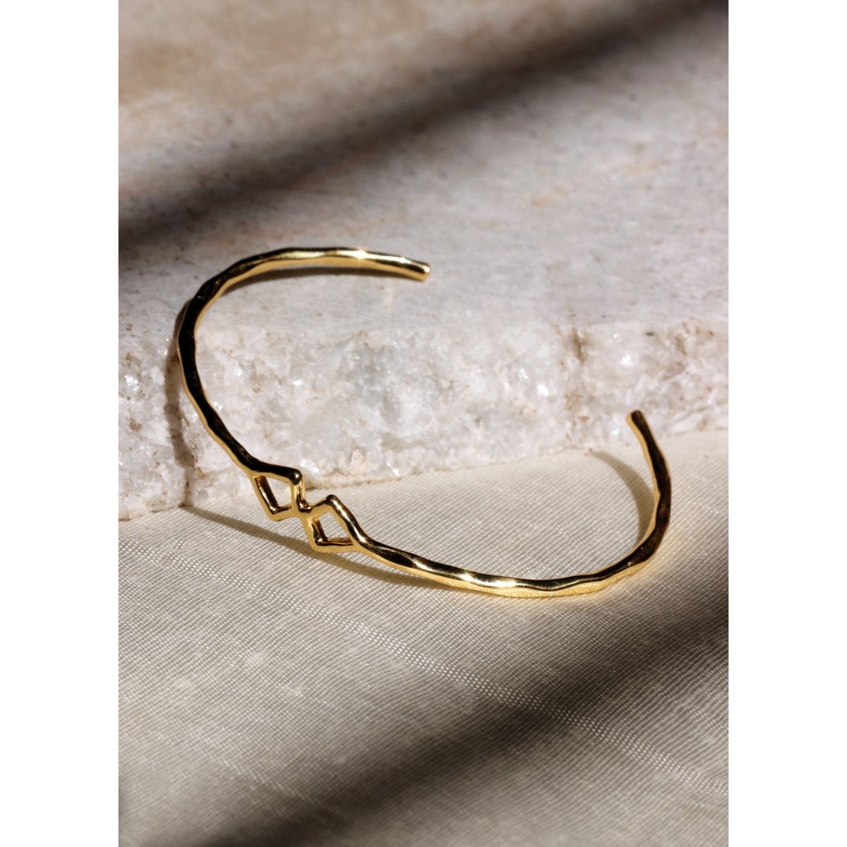 Buy Perfectly Average Infinity Cuff Bracelet | 18K Gold Plated ...