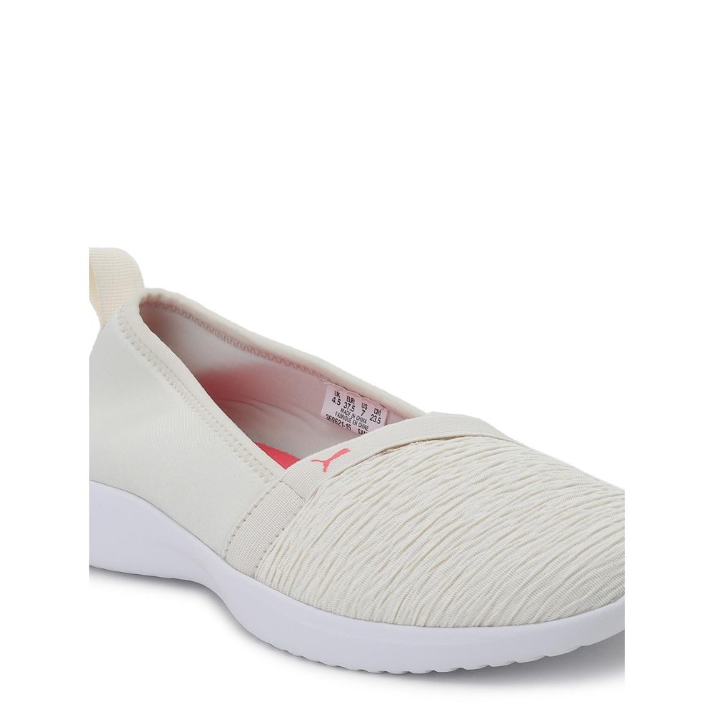 Buy Puma Adelina Womens Cream Casual Slip On Shoes Online