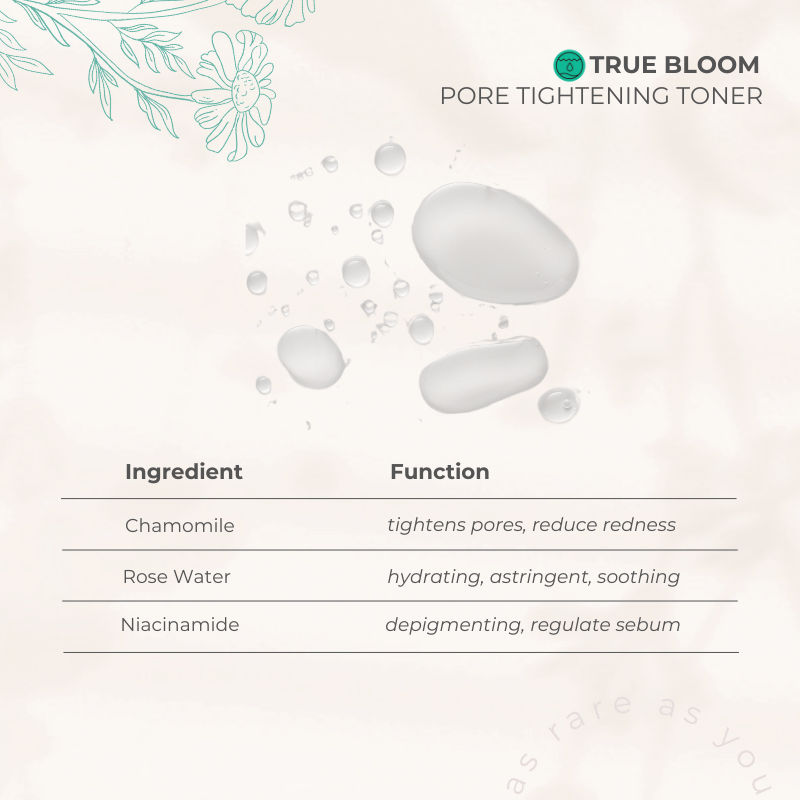 Buy Rare Chemistry True Bloom Pore Tightening Toner, All Skin Types ...