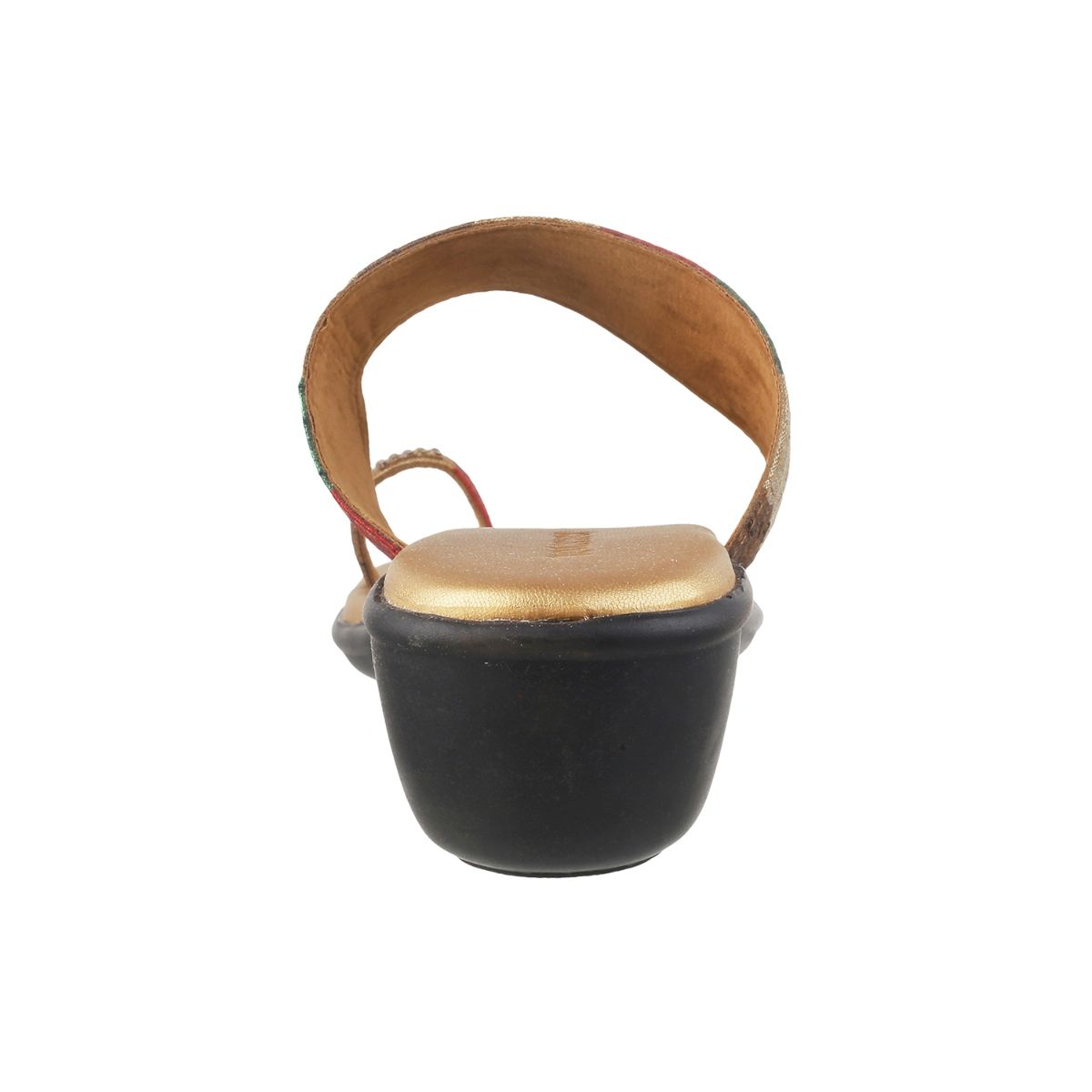 Buy Walkway Gold Stripes Wedges Online