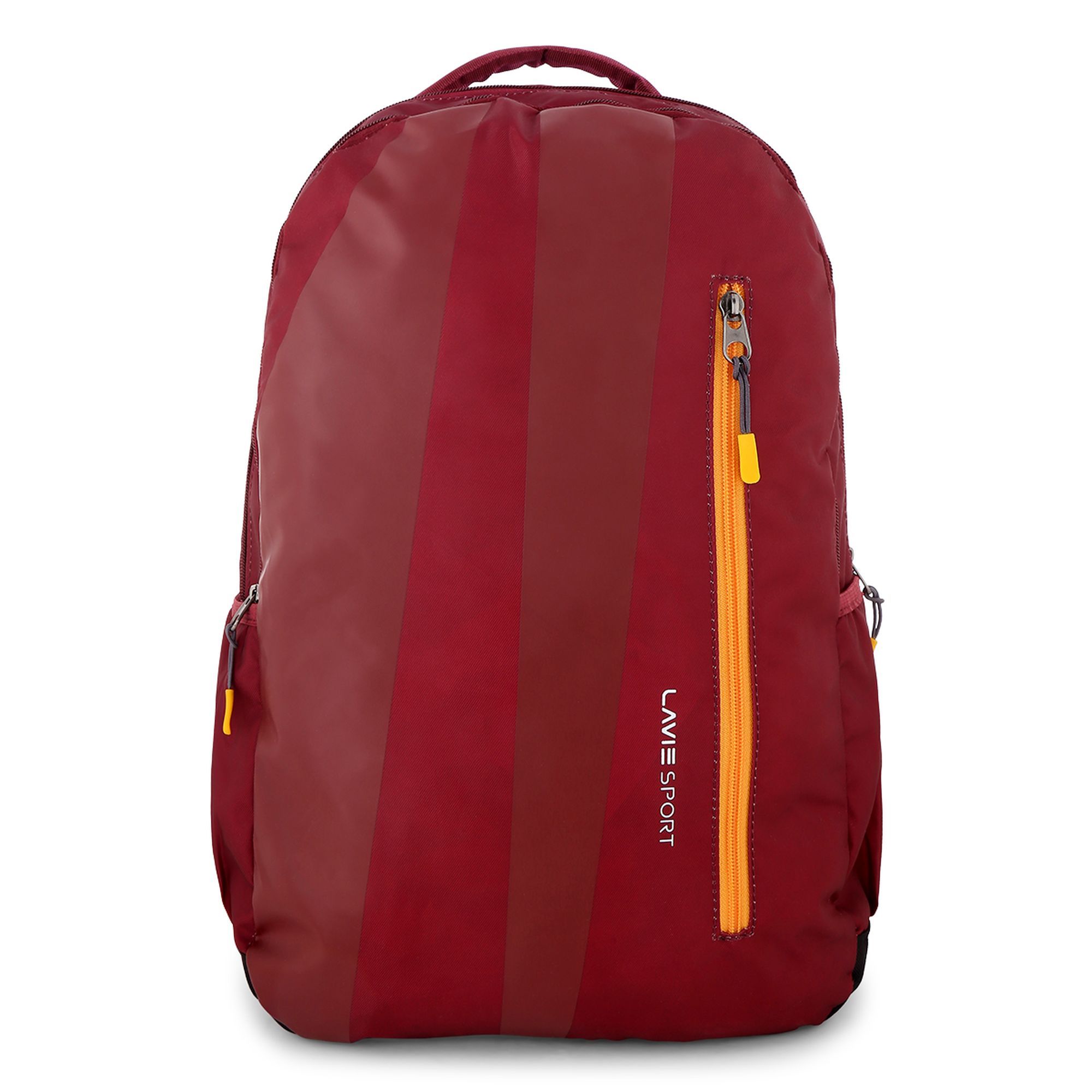 Buy Lavie Sport Maroon Solid Backpacks Online
