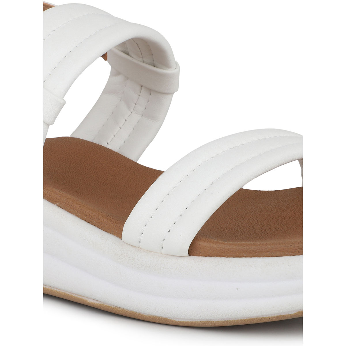 Buy Inc.5 Women White Casual Sandals Online