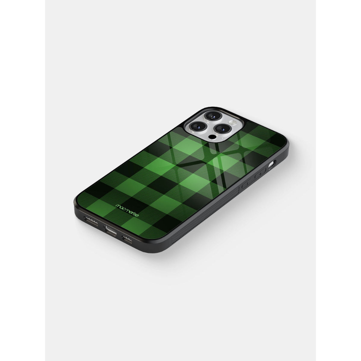 Buy Macmerise Checkmate Green Glass Case Online