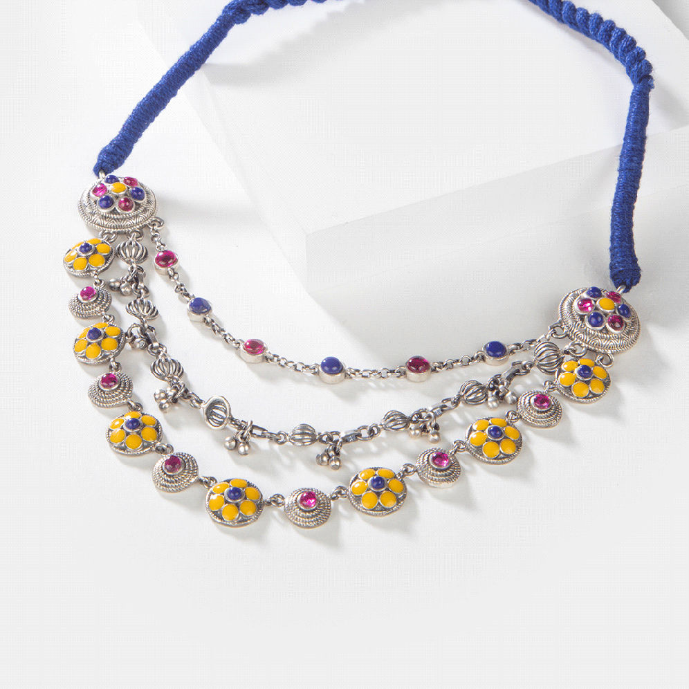 Shaya by CaratLane Phulwadi Work Necklace: Buy Shaya by CaratLane ...