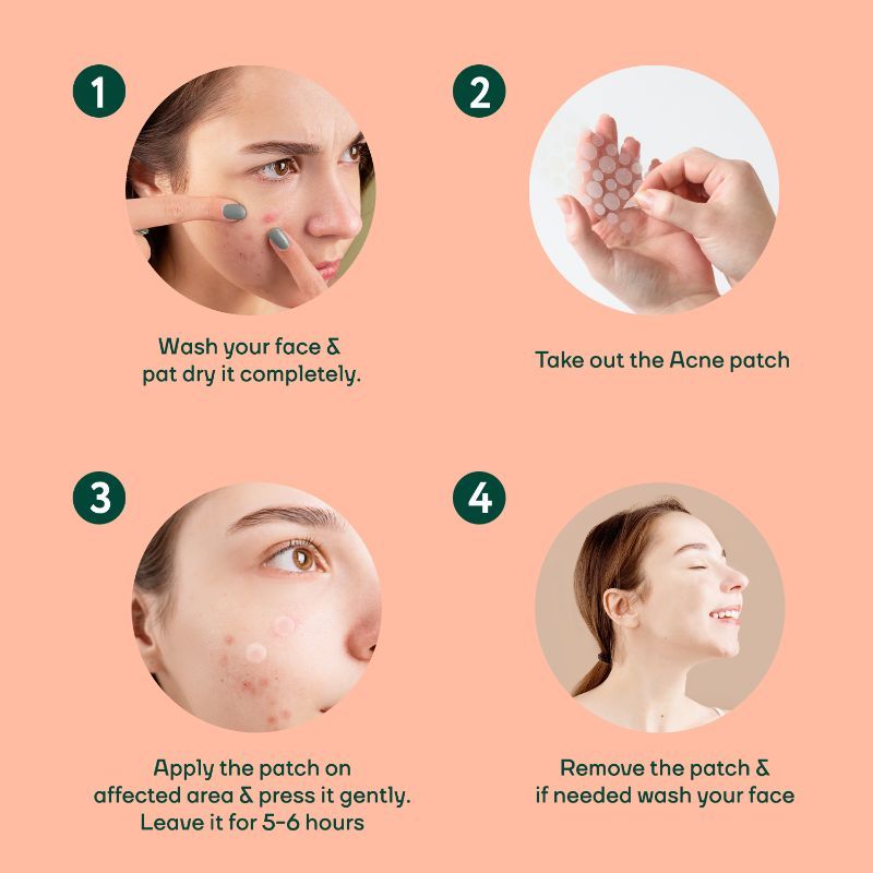 MOUNTAINOR Acne Pimple Patch - Tea Tree Oil + Hydrocolloid Patches ...