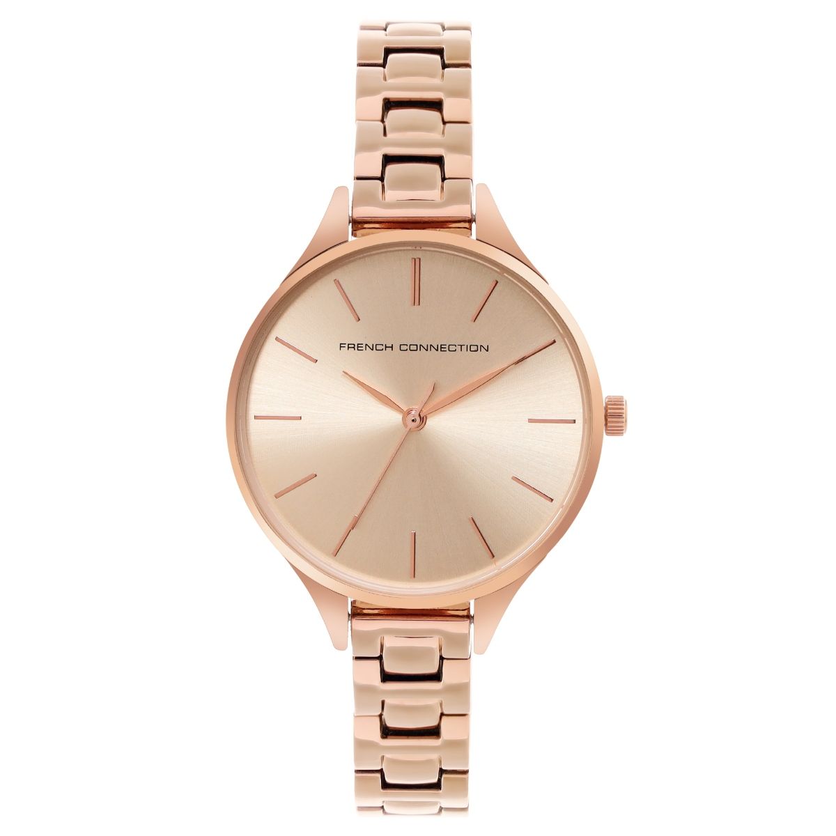 Buy French Connection Rose Gold Watch Bracelet Giftset for Women ...