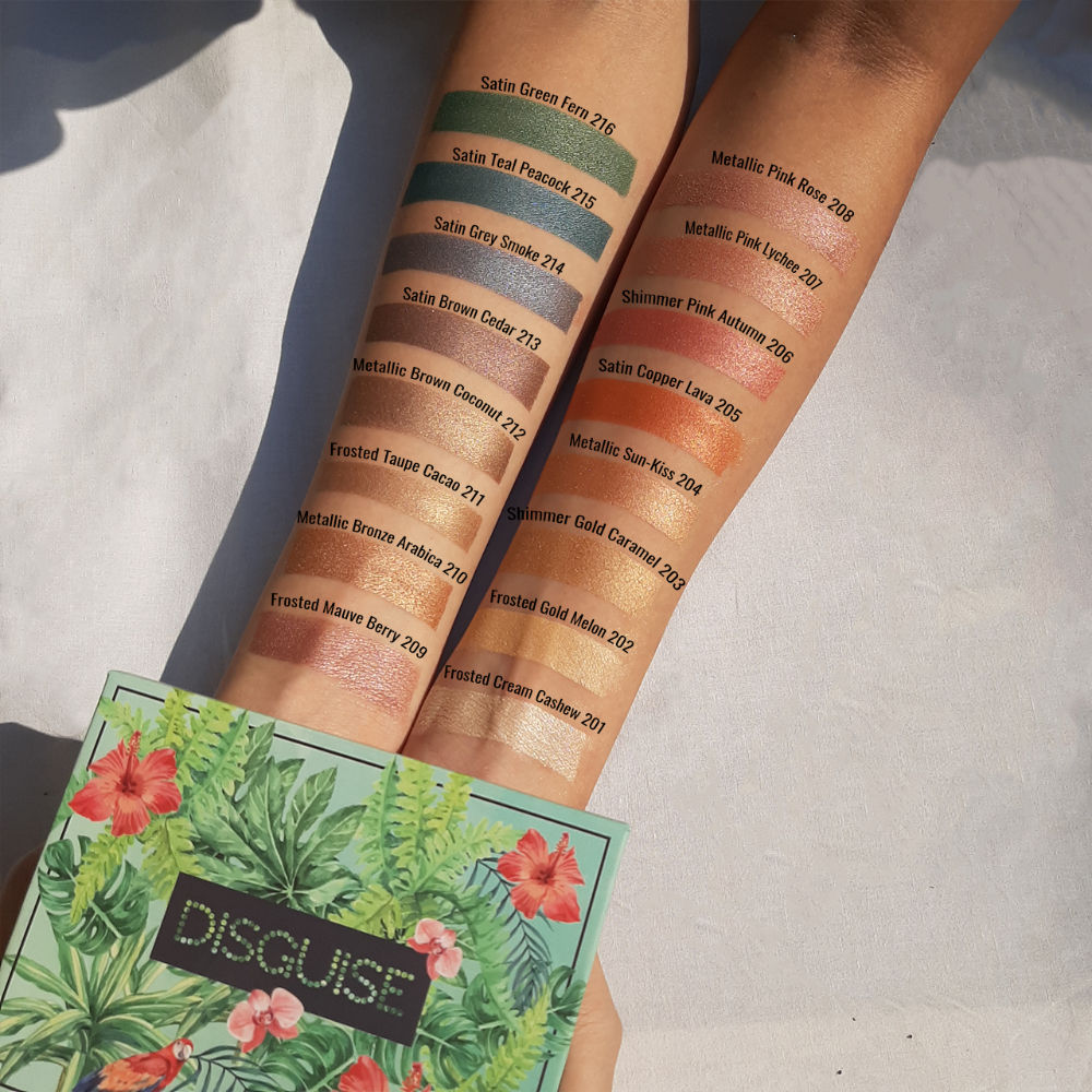 Buy Disguise Cosmetics Satin Smooth Eyeshadow Squares Online