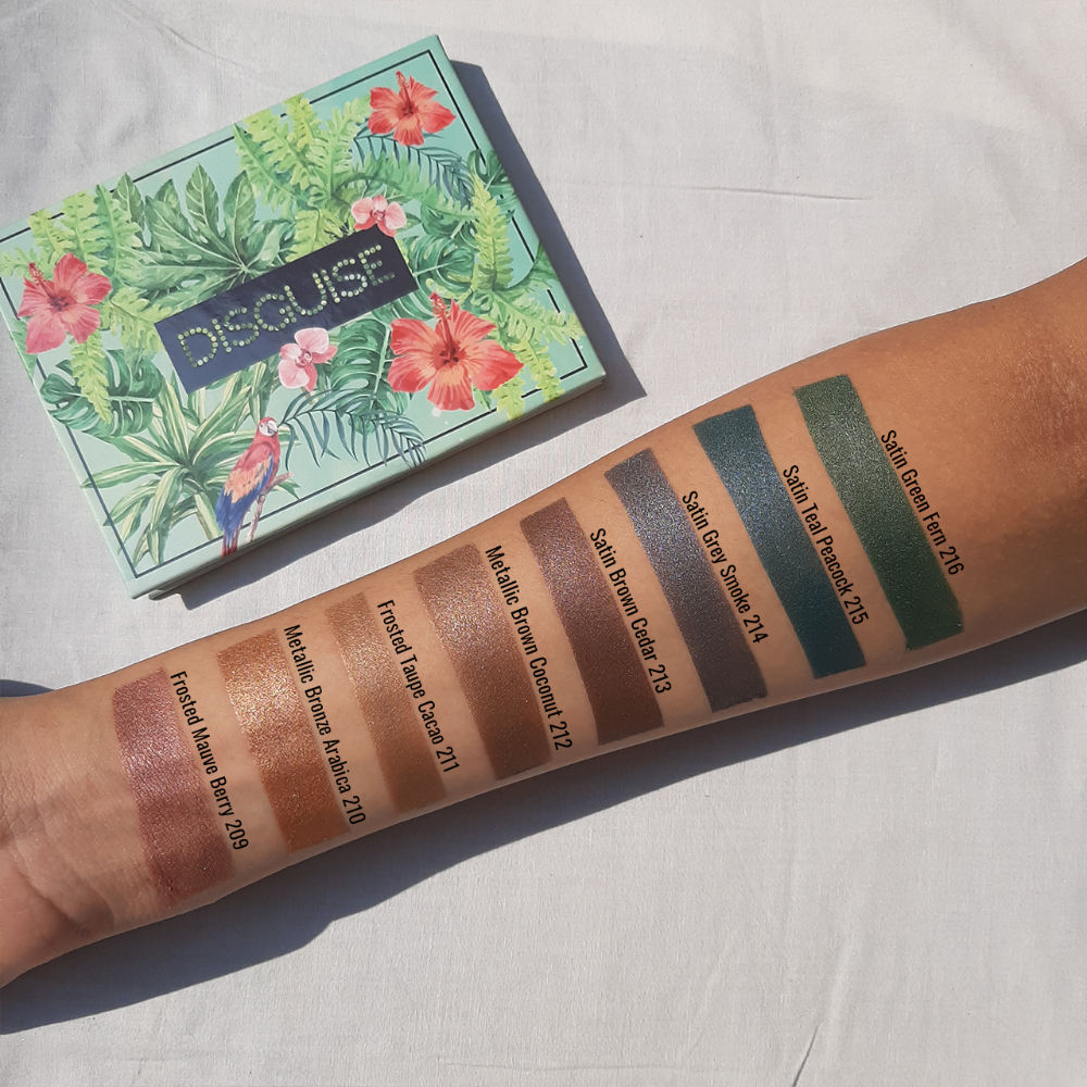 Buy Disguise Cosmetics Satin Smooth Eyeshadow Squares Online