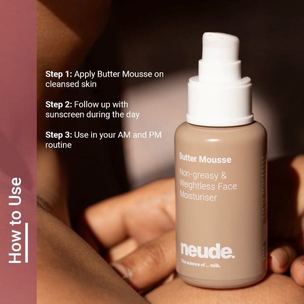 Buy Neude Skin Non-Greasy Weightless Face Moistuirizer for Dry Skin ...