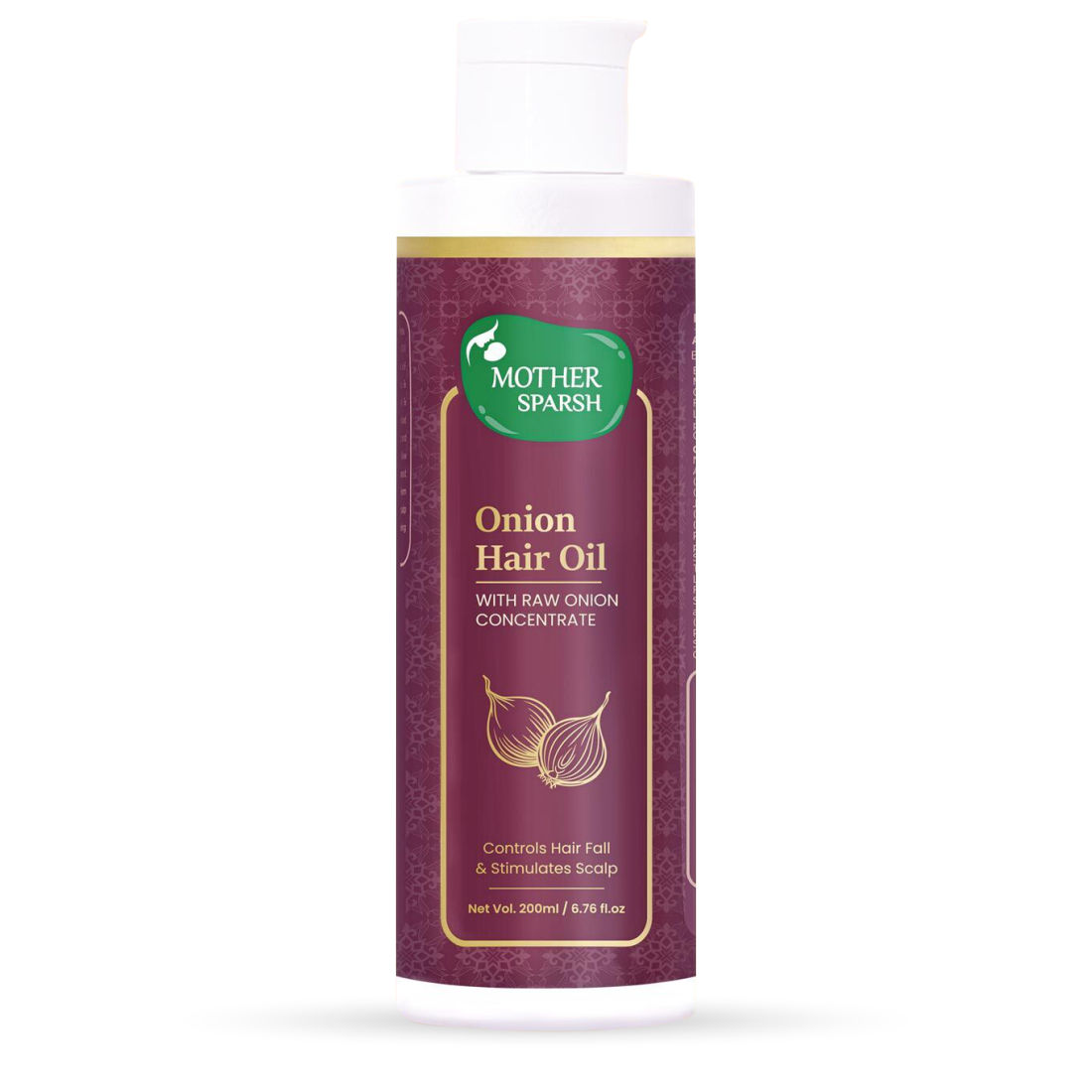 Mother Sparsh Onion Hair Oil With Raw Onion Concentrate For Hair Fall Control: Buy Mother Sparsh ...