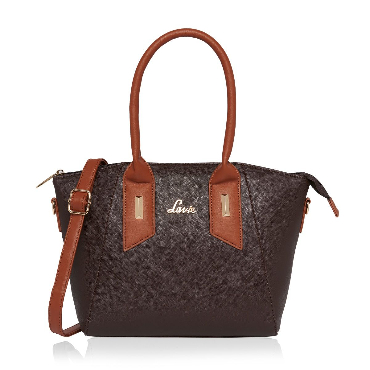 Lavie Hilite Pammy Satchel Brown (L): Buy Lavie Hilite Pammy Satchel ...