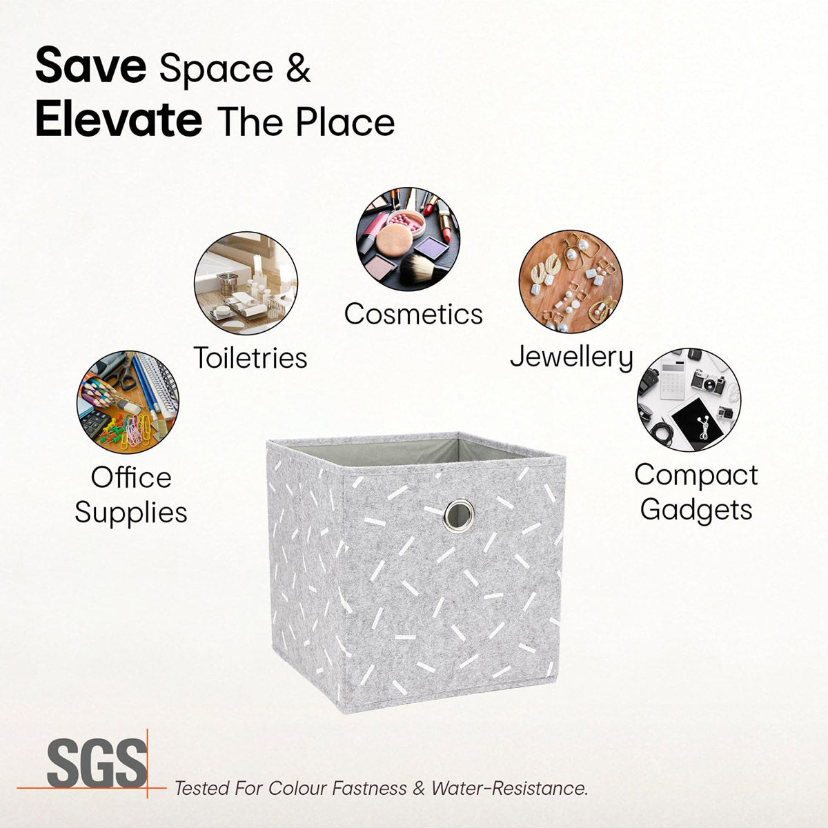 Buy Anko Cube Storage Box- Pack of 2 Online