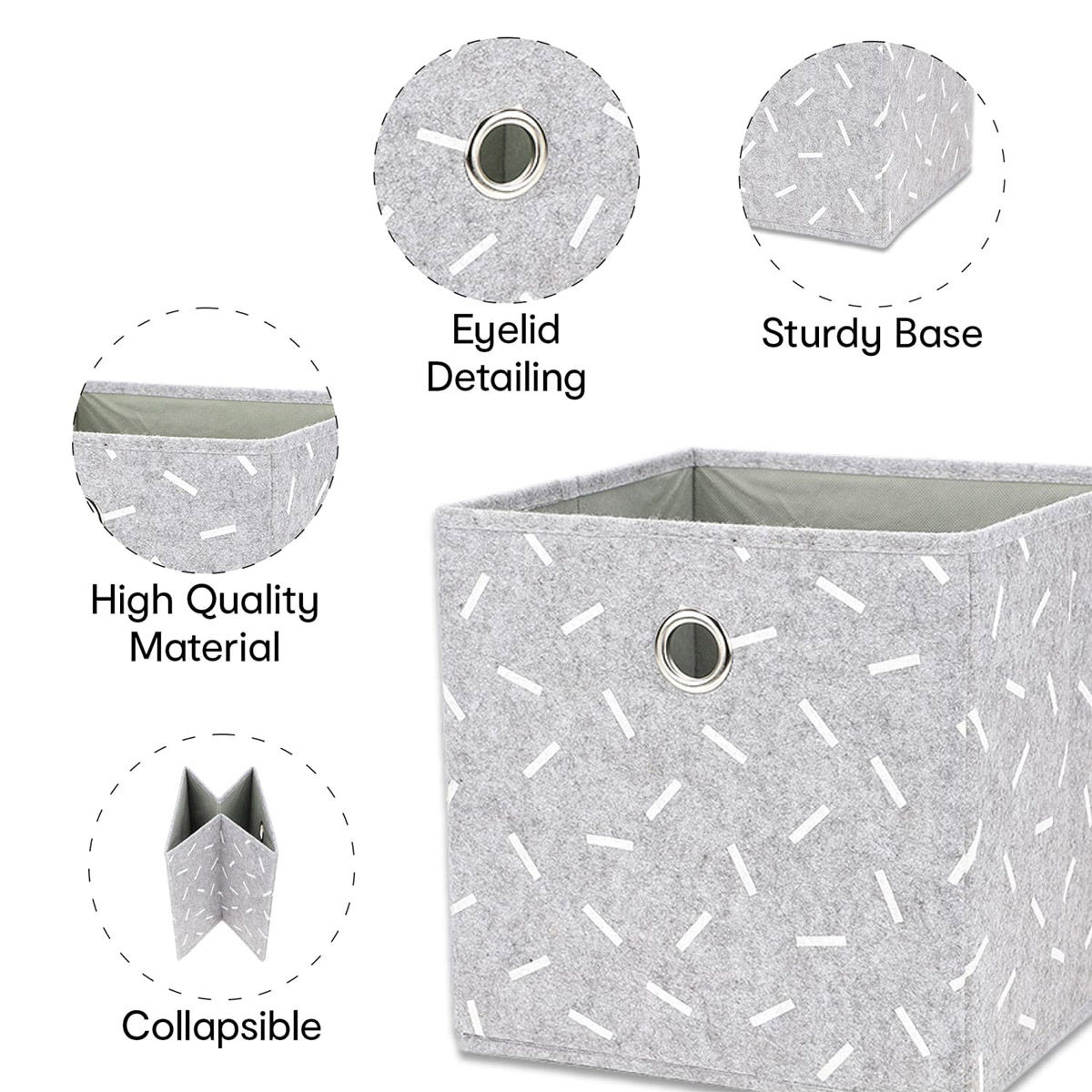 Buy Anko Storage Box- Pack of 3 Online