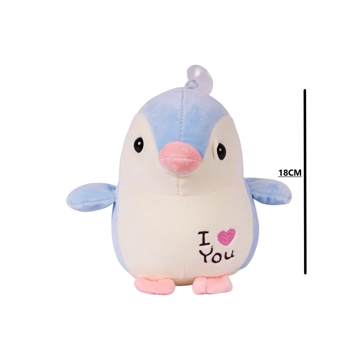 DukieKooky Kids Cream & Blue Peppy Penguin Soft Toy: Buy DukieKooky ...