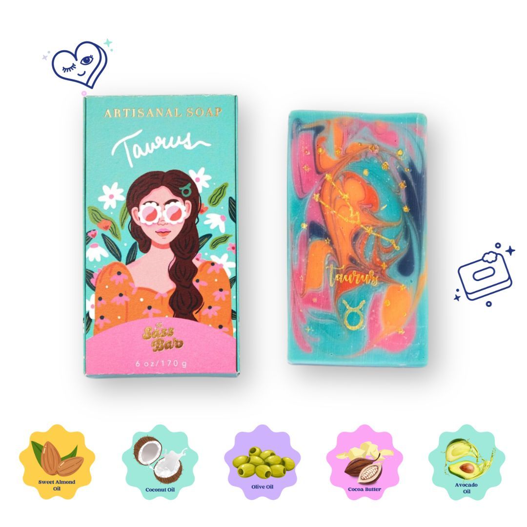 Buy The Sass Bar Taurus Star Sign Soap Online