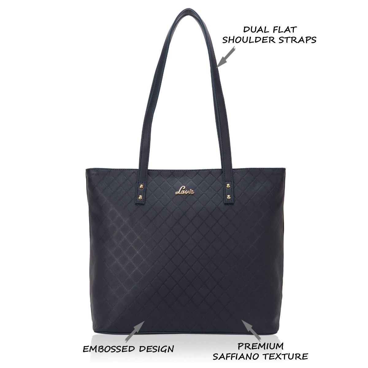 Buy Lavie Women's Emb Pavo Large Tote Handbag (L) Online