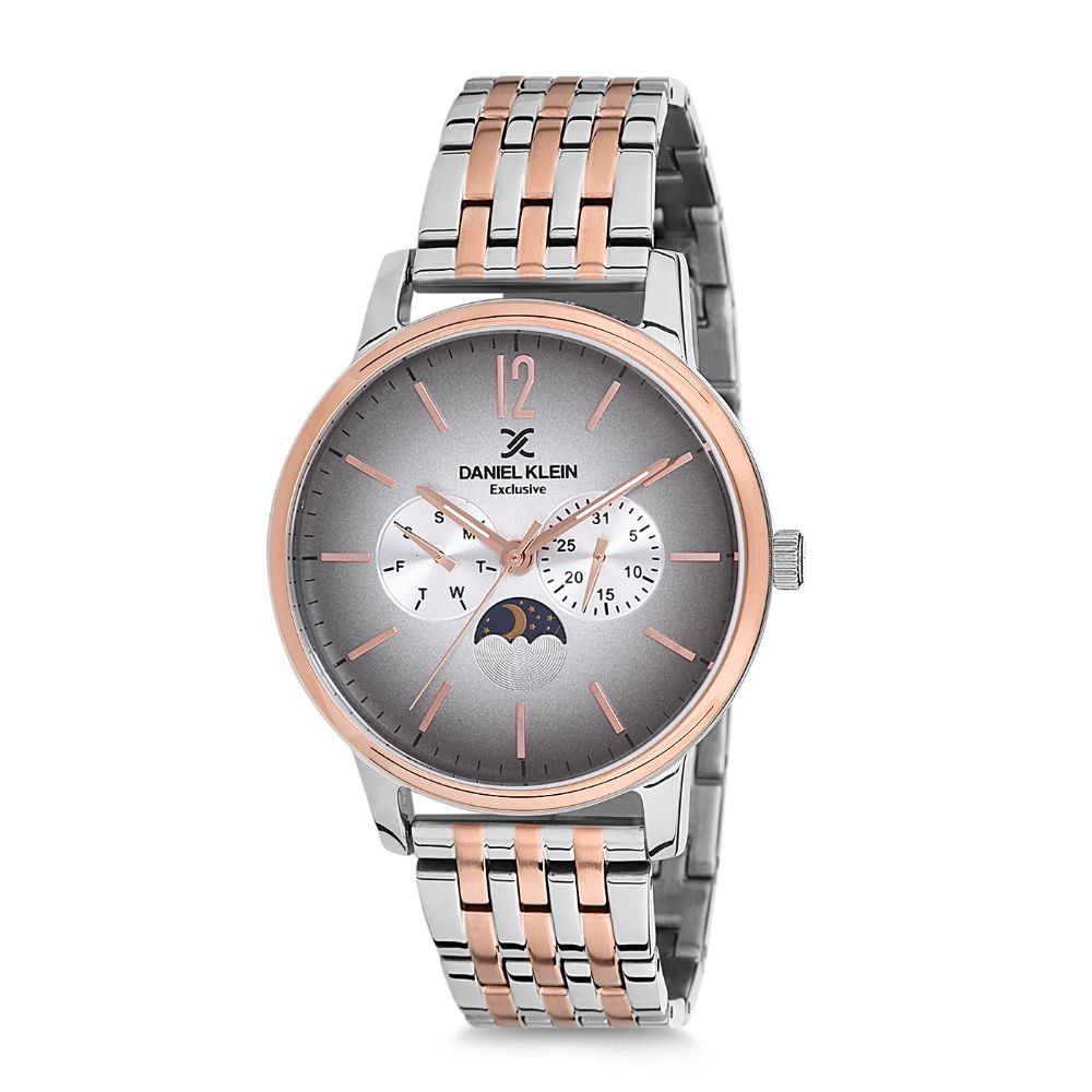 Buy Daniel Klein Exclusive Men Silver Watch Online