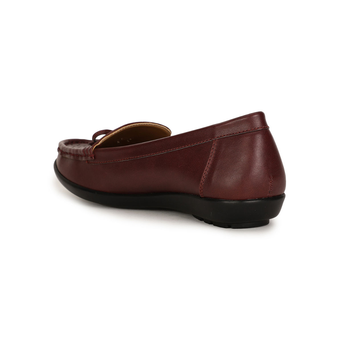 Buy Bata Textured Cherry Loafers Online