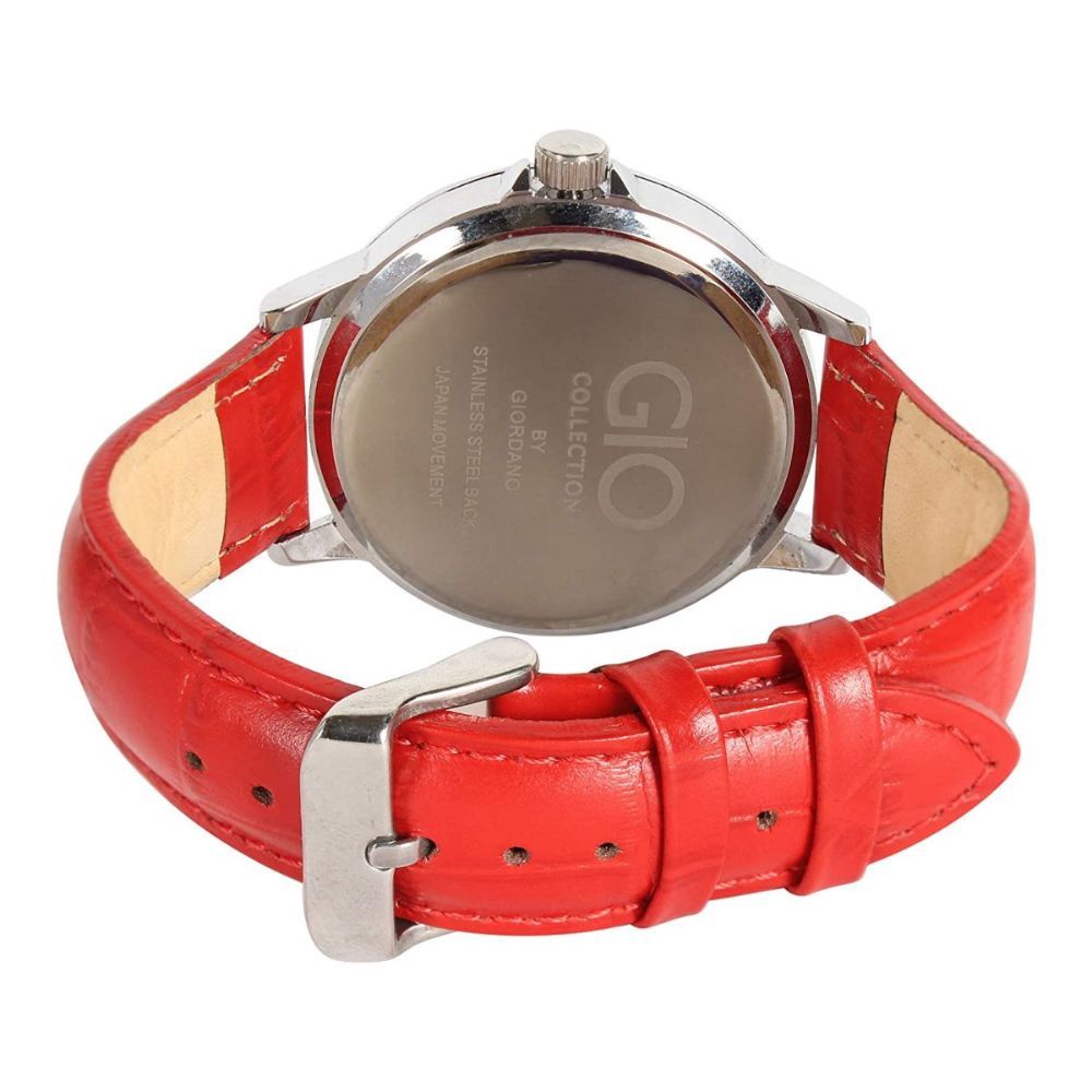 Gio Collection Women's White Round Analogue Watch: Buy Gio Collection Women's White Round ...