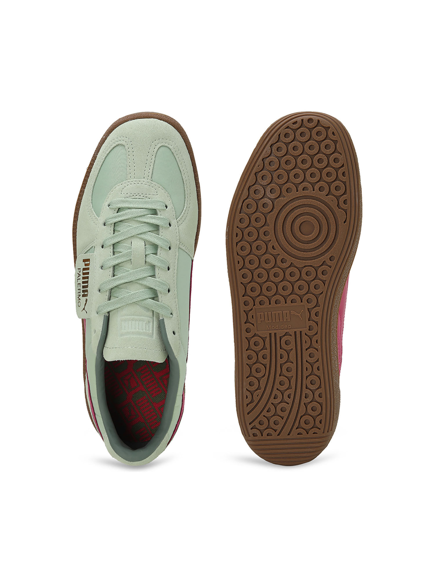 Buy Puma Palermo Og Unisex Green Sneakers Online