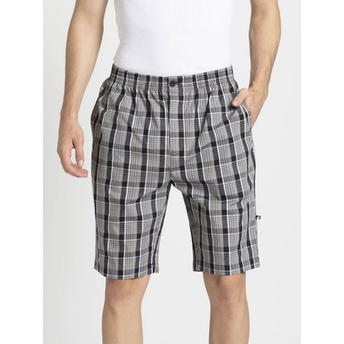Jockey Man Multi-Color Check Des423 Bermuda 9005 (S): Buy
