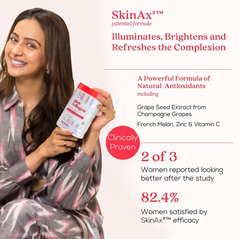 Wellbeing Nutrition Glow Japanese Marine Collagen, Glutathion, SkinAx ...