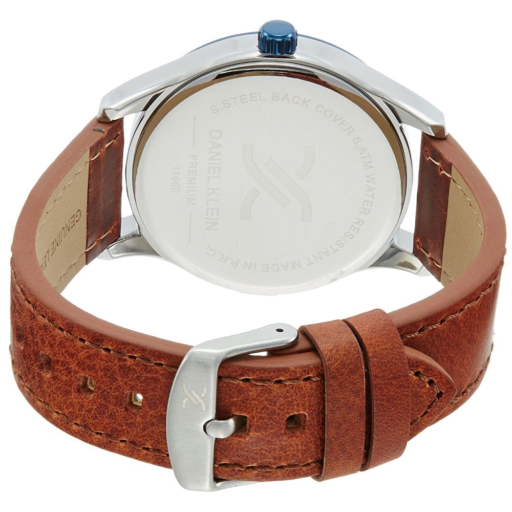 Buy Daniel Klein Premium Men Dark Blue Watch Online