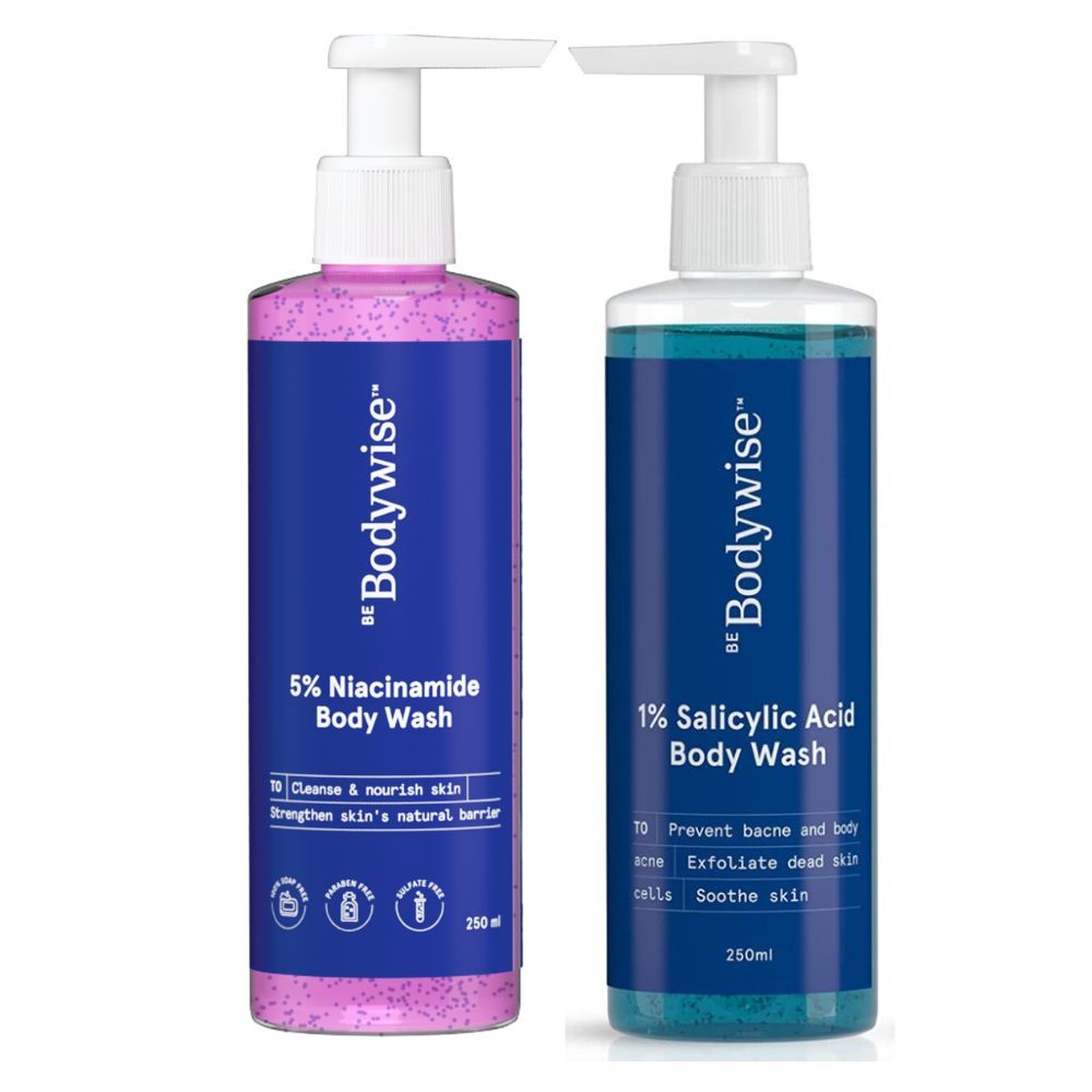 Be Bodywise 5% Niacinamide Body Wash + 1% Salicylic Acid Body Wash: Buy ...