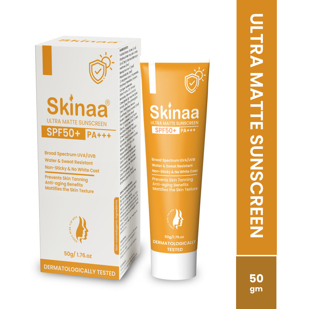 Buy Skinaa Ultra Matte Sunscreen Gel with SPF 50+ and PA+++ for ...