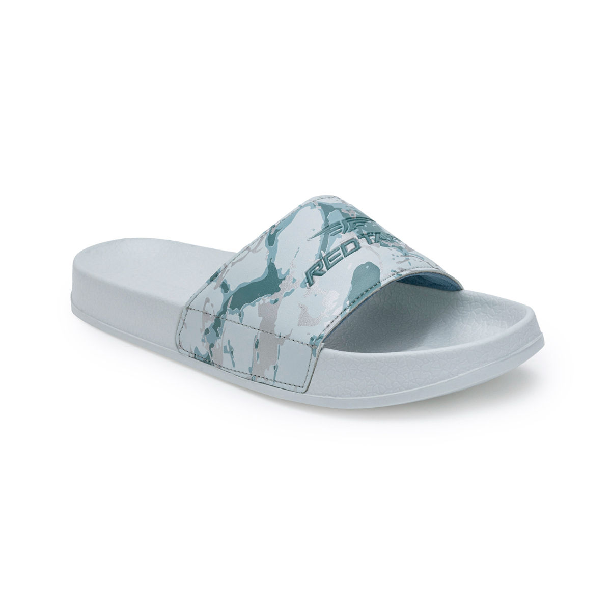 Buy Red Tape Women Printed Green Sliders Online