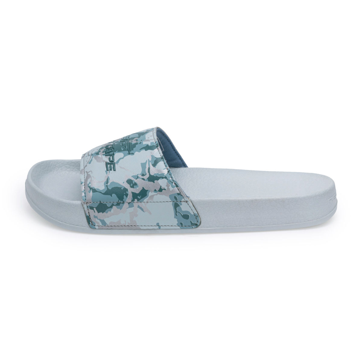 Buy Red Tape Women Printed Green Sliders Online