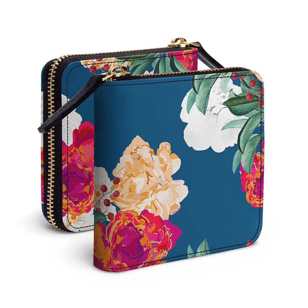 Buy DailyObjects Romancing Nature Zip Wallet Online