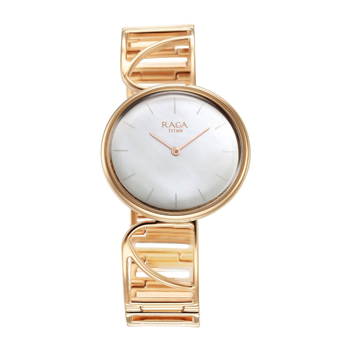 Buy Titan Raga Power Peals Analog Watch for Women 95226WM01F (Large) Online