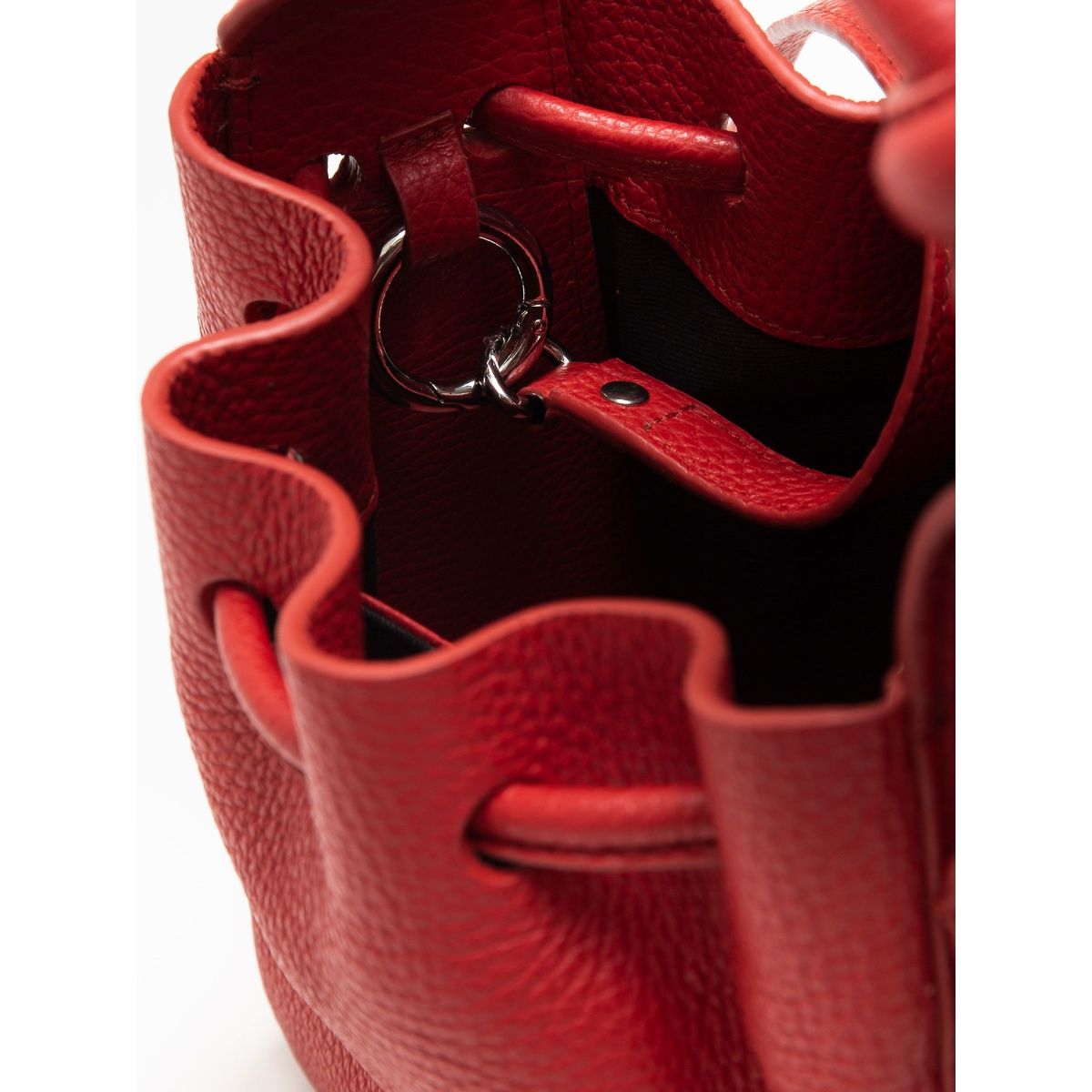 Buy Behno New York Red Ina Mini Pebble Crossbody Bag Online