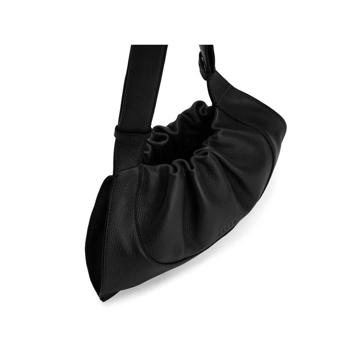 Buy Behno New York Black Ana Mini Convertible Milled Shoulder Bag Online