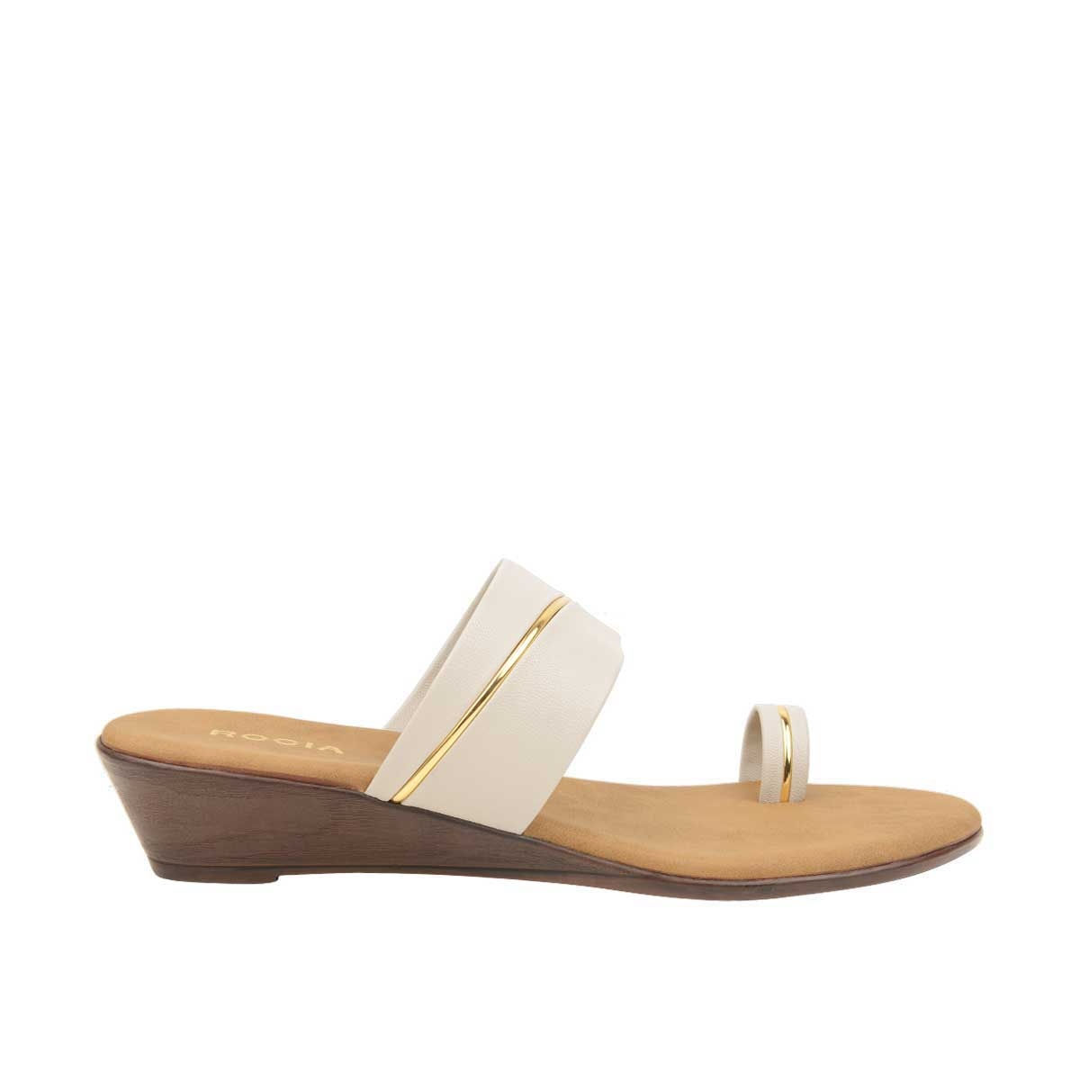 ROCIA By Regal Beige Women Solid One Toe Small Sandals: Buy ROCIA By ...