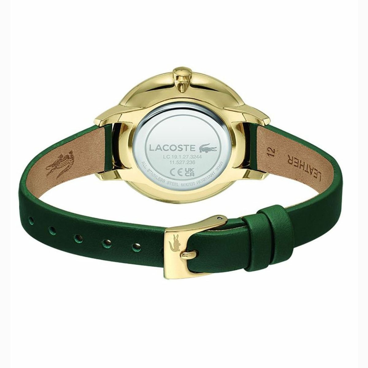 Lacoste Cannes Quartz Gold Crystal Round Dial WomensWatch - 2001230 ...