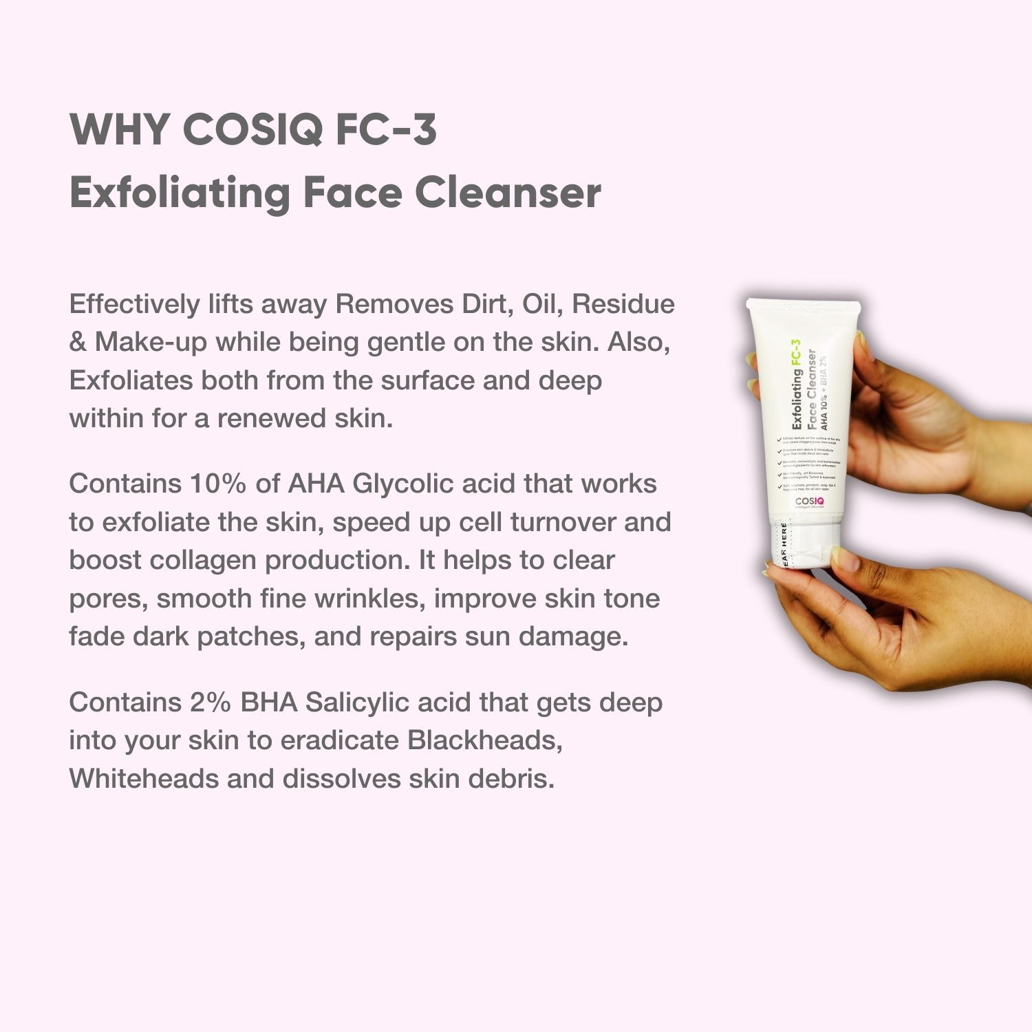 Buy Cos-IQ Exfoliating FC-3 Face Cleanser Online