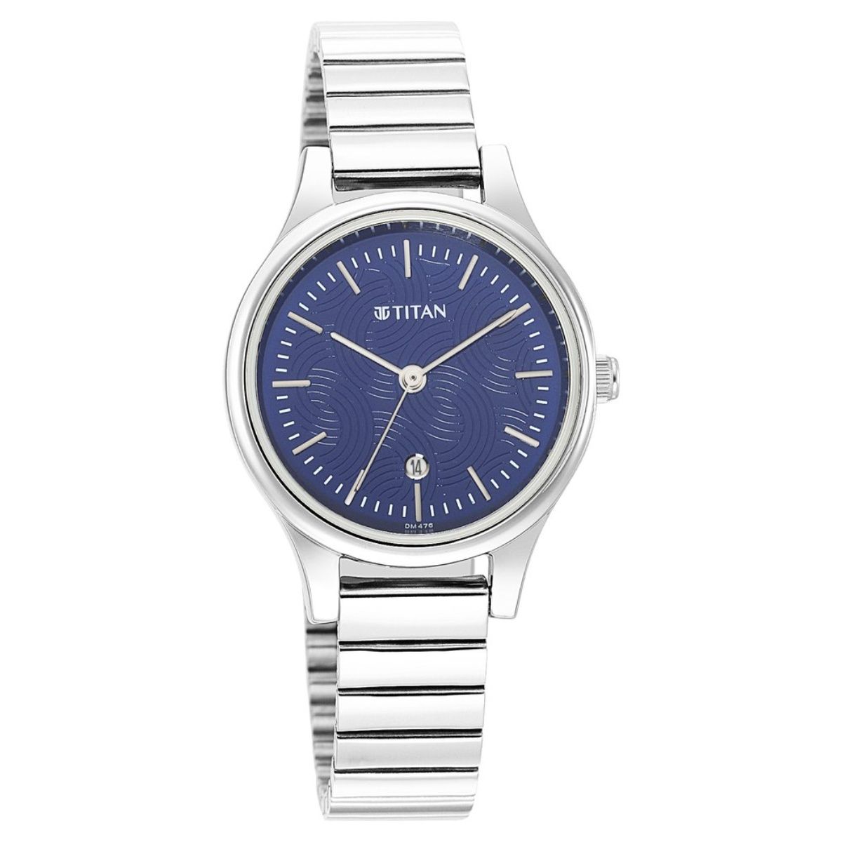 Buy Titan 2679SM01 Blue Dial Analog Watch for Women Online