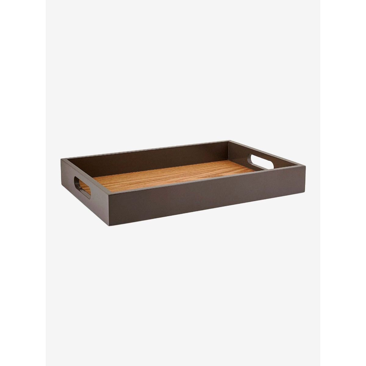Pure Home + Living Dark Brown Rectangle Tray: Buy Pure Home + Living ...