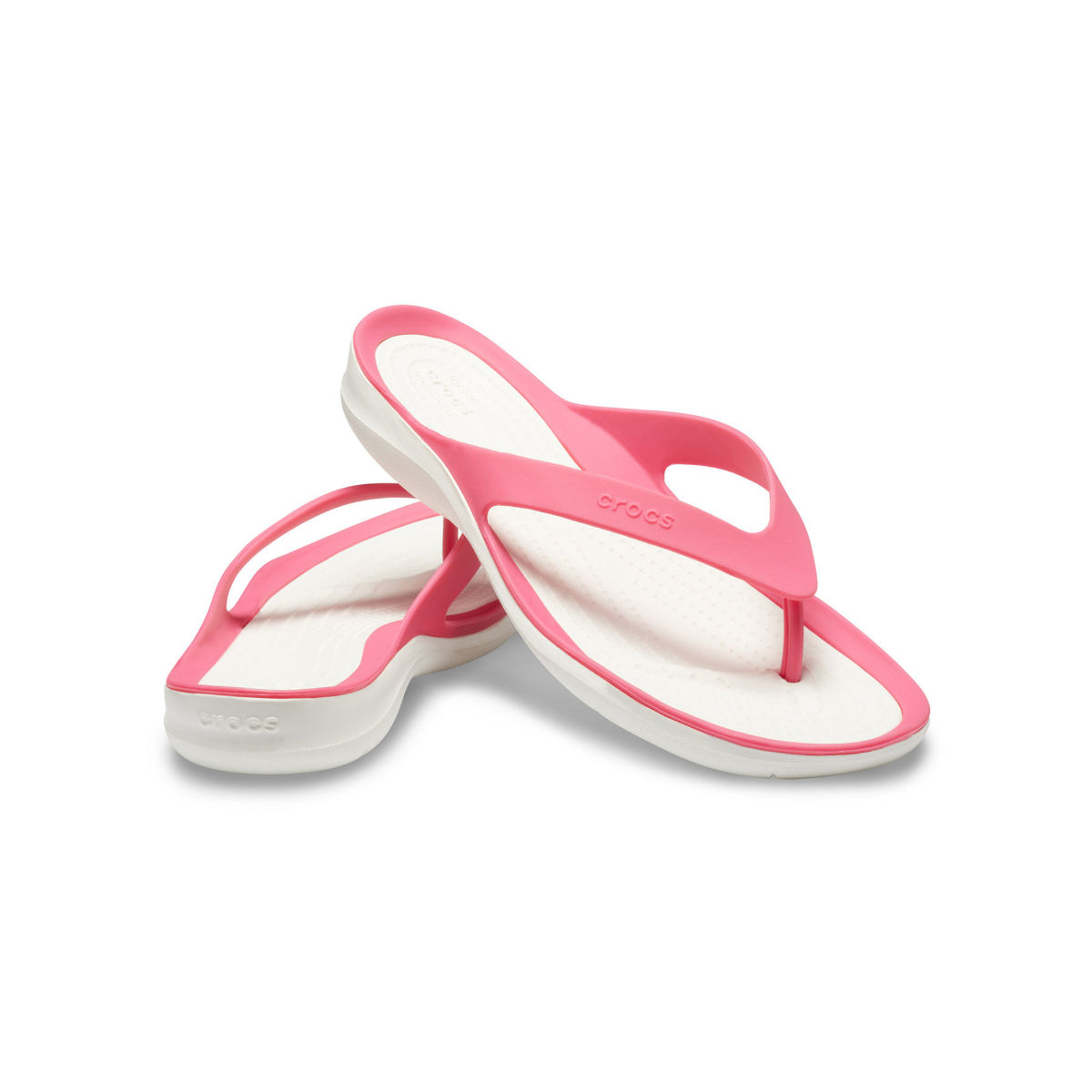 Crocs Pink Swiftwater Women Flats: Buy Crocs Pink Swiftwater Women ...